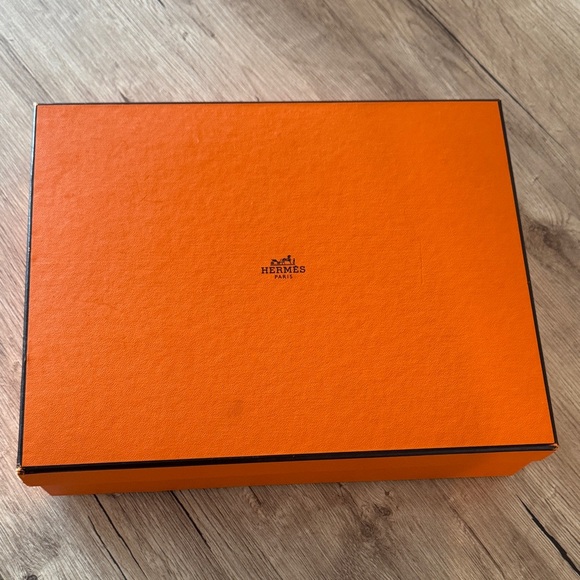 Hermes | Accessories | Herms Signature Orange Box | Poshmark